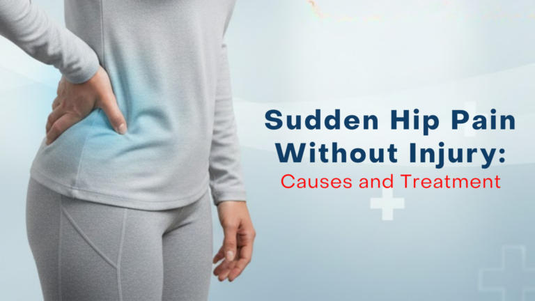 Sudden Hip Pain Without Injury: Causes and Treatment